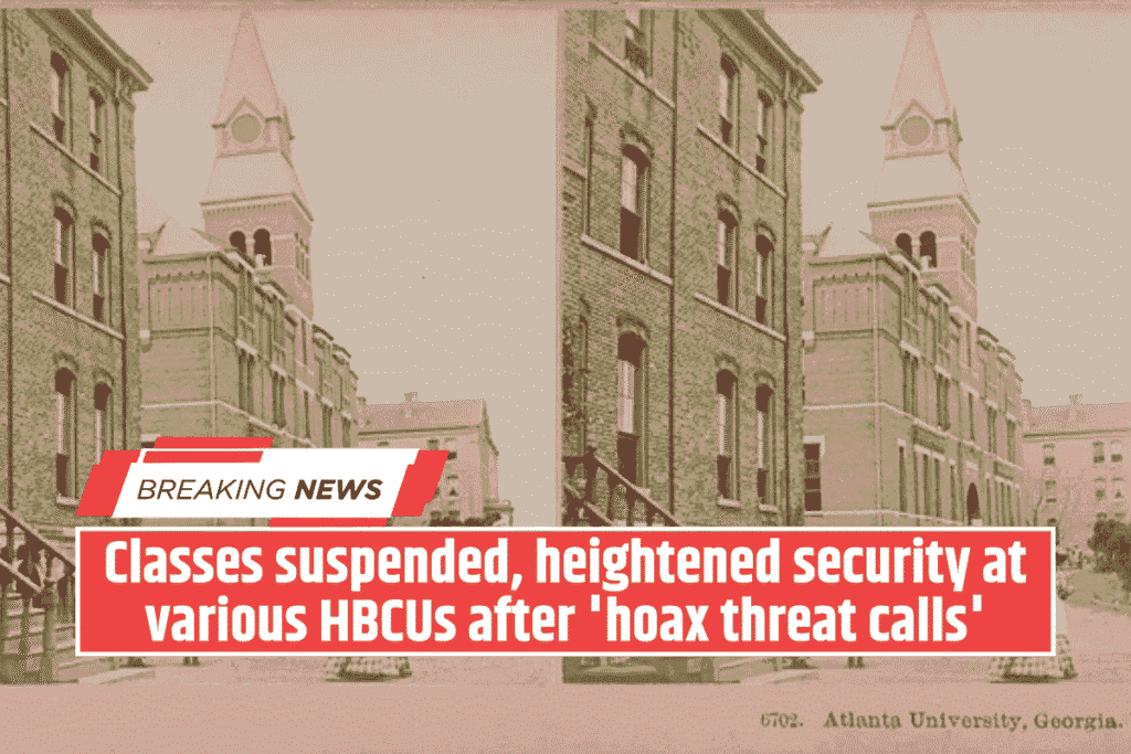 Classes suspended, heightened security at various HBCUs after 'hoax ...